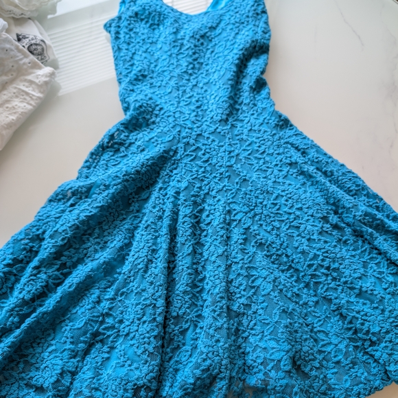 love, Fire | Dresses | Love Fire Mini Dress In Vibrant Blue | Poshmark